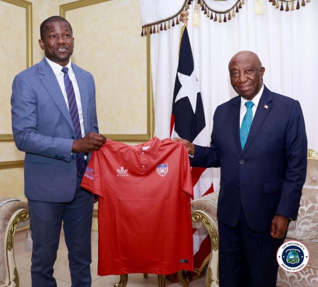 Liberian News: President Boakai Receives Liberia Football Association ...
