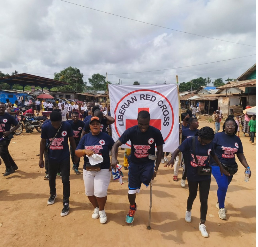 Liberian News: Liberian Red Cross Stands "On the Side of Humanity" In ...