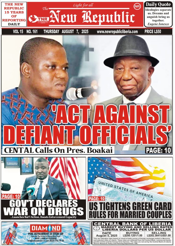 - The New Republic Liberia